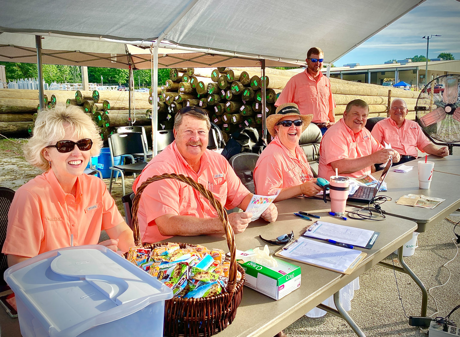 Pictured (left to right) Jim Bottone, Aaron, Millie and Emily.
